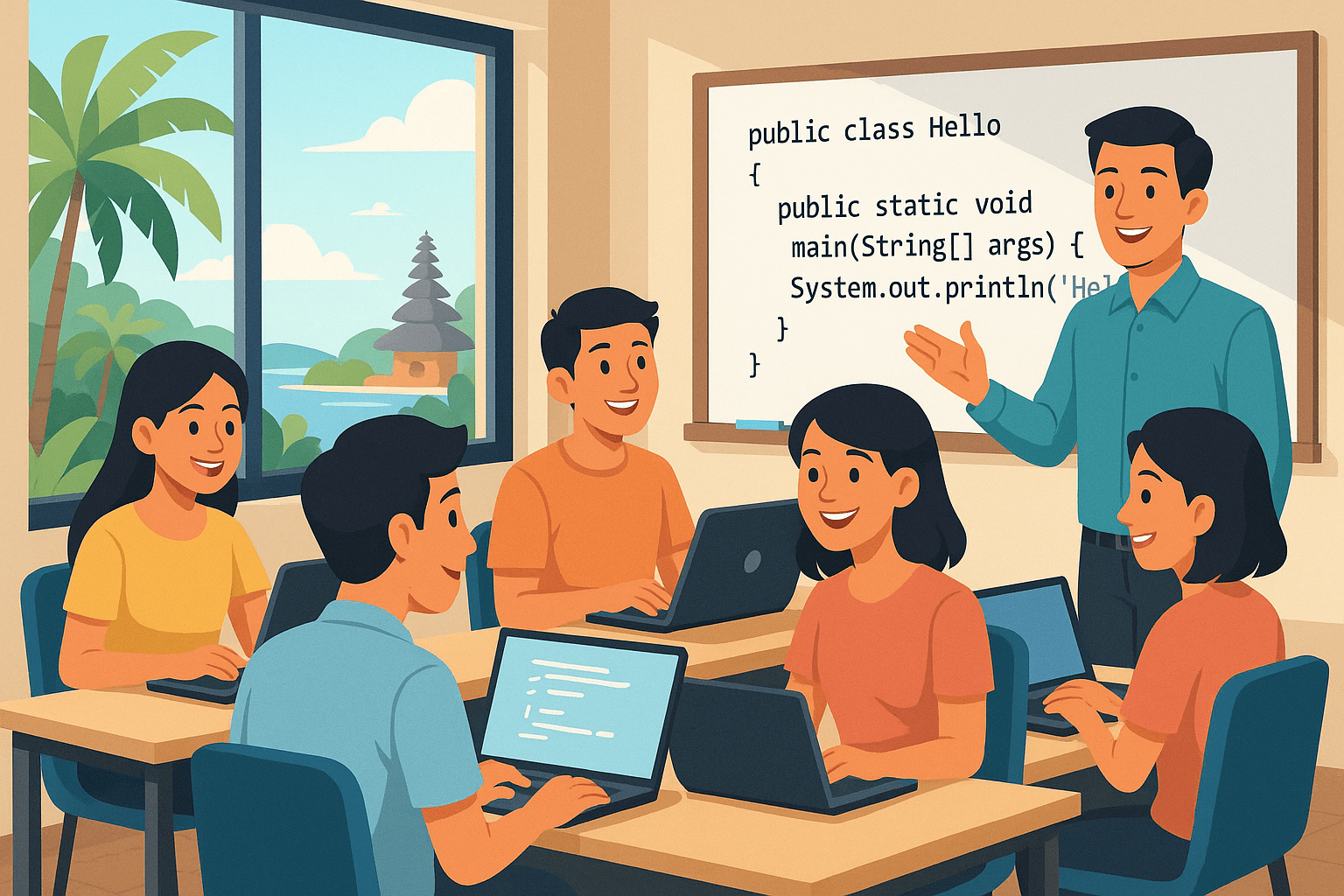 Kursus Java di Bali Bersama Koding Akademi - Koding Akademi-Pusat Belajar Coding dan Robotika