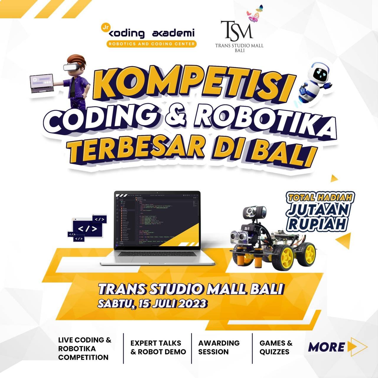Kompetisi Coding & Robotika Bali 2023 - Koding Akademi